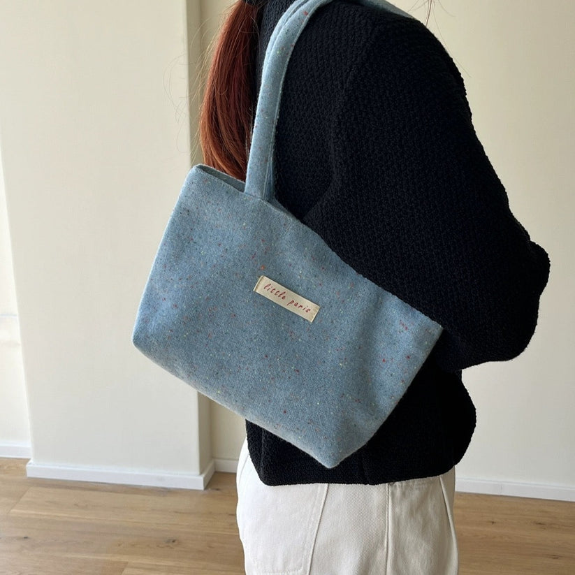 Skyline Woolen Tote | ROOMCO HOME – Roomco Home