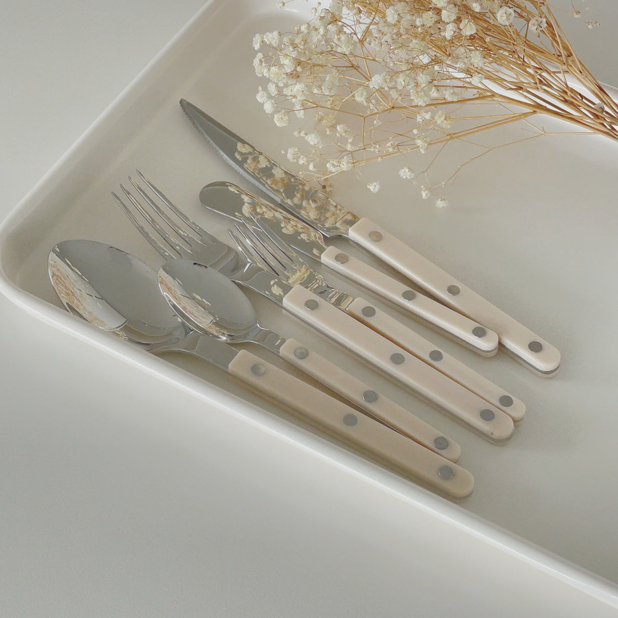 Marine Cutlery Set - Beige | ROOMCO HOME – Roomco Home